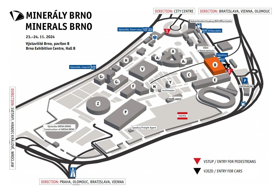 Pro návštěvníky | Minerály Brno | BVV CZ